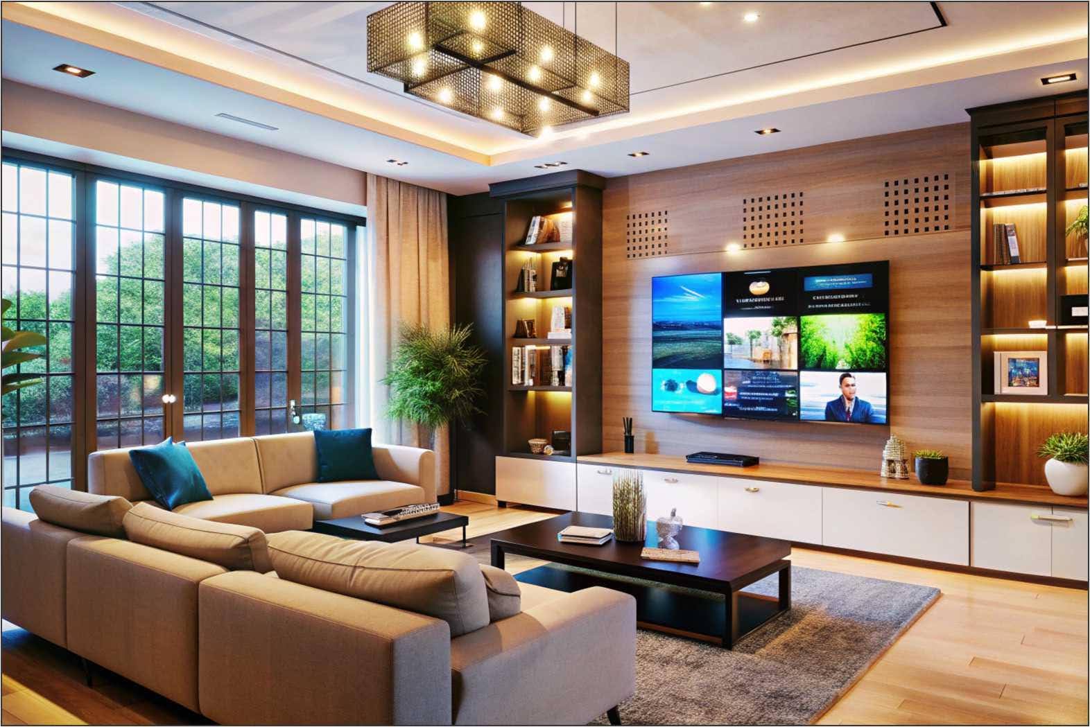 TV Unit Laminate Designs for Modern Living Rooms | Ventura